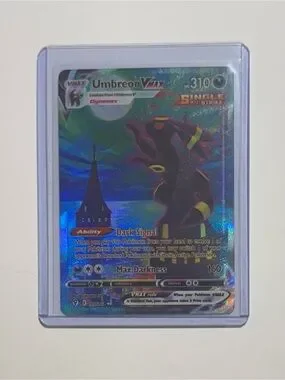 Pokémon | Toys | Umbreon Vmax Alt Art Secret 25 Evolving Skies Holo Fan ...
